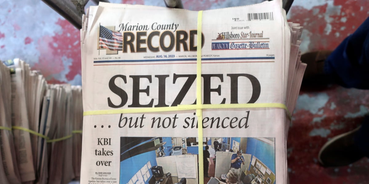 Judge rejects motion to dismiss lawsuits in raid on Marion County Record Judge rejects motion to dismiss lawsuits in raid on Marion County Record